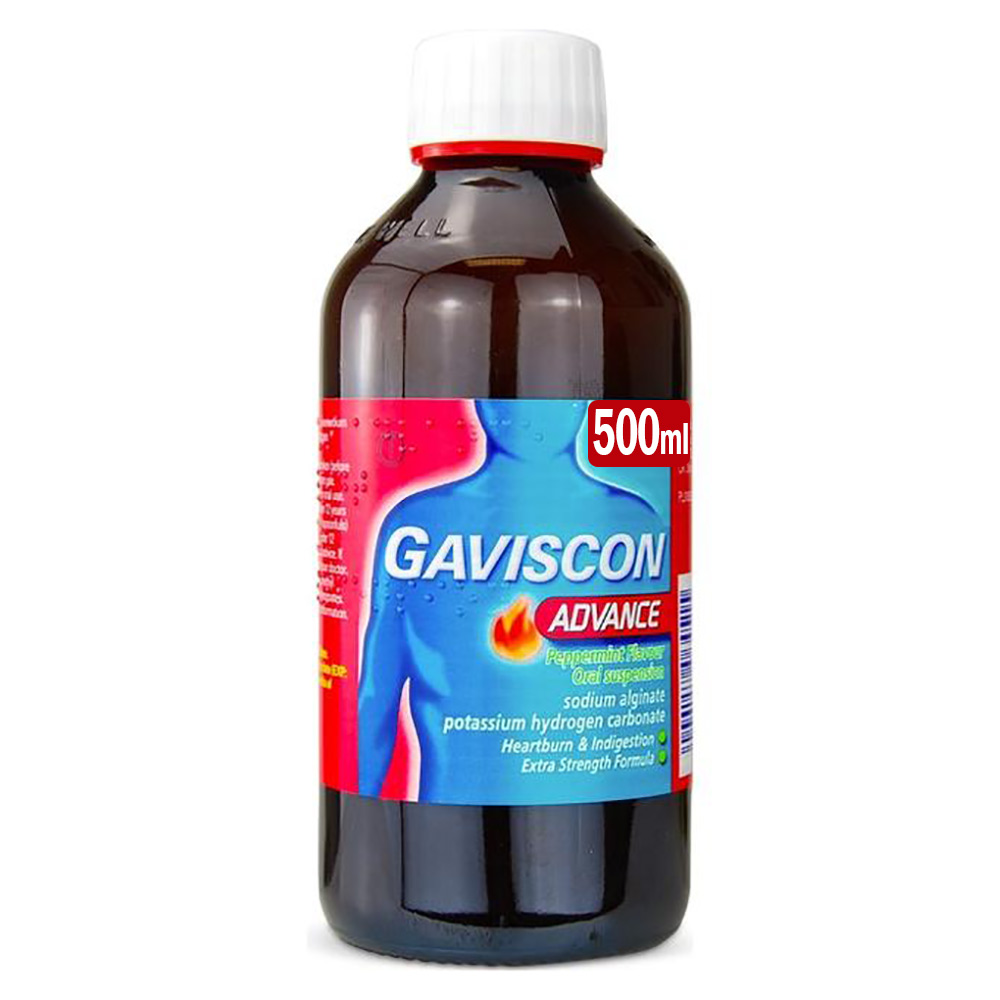Gaviscon Advance Peppermint Liquid – 500ml – Direct 2 Chemist